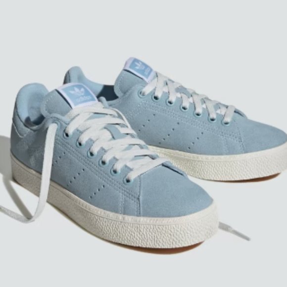 adidas | Shoes | Adidas Women Stan Smith 3 Stripes Suade Shoes | Poshmark